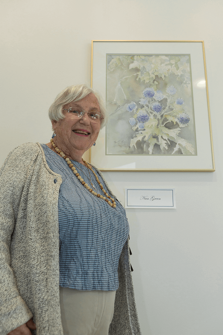 Assisted Living Resident Nan Green Discovers Bigelow Arts Center ...